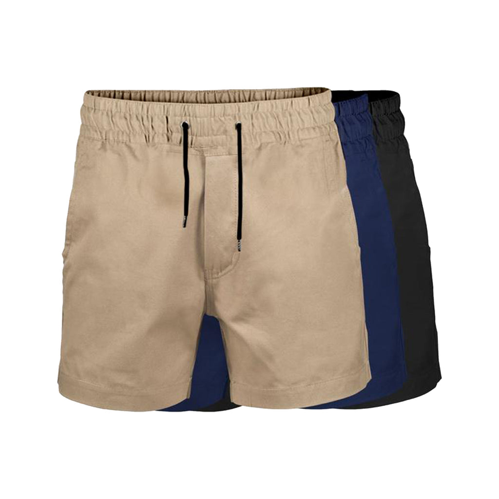 BAD SAVIOUR - ELASTIC WAIST WORK SHORT SHORTS